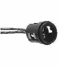 Perko Double Contact Bayonet Light Socket w/6 Feet Pigtail Black ...