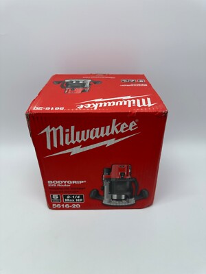 Milwaukee 5616-20 2-1/4 Max-Horsepower EVS BodyGrip Router 45242032860 ...