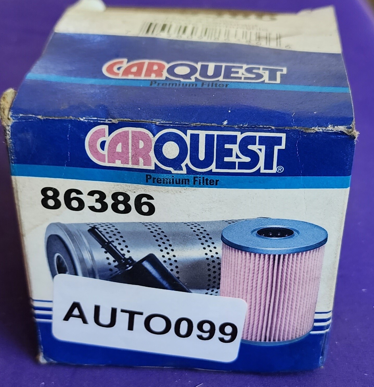 CARQUEST 86386 - Fuel filter cross reference