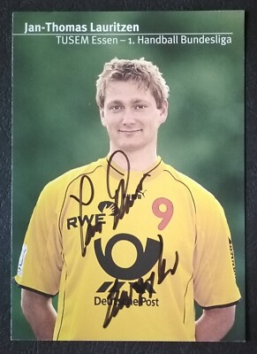 6967 Jan-Thomas Lauritzen TUSEM Essen Handball Autogrammkarte original ...