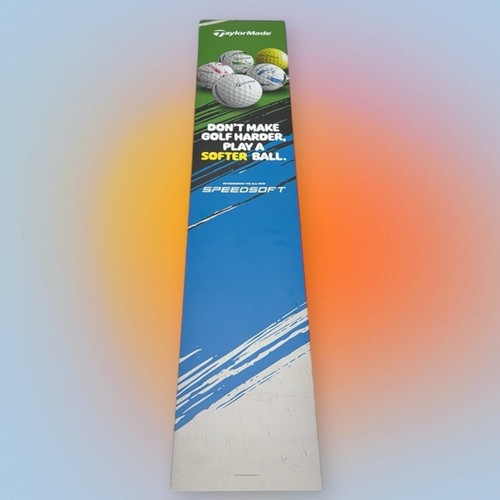 TAYLORMADE SPEEDSOFT Golf Ball Display Magnetic Poster Wall Decor | eBay UK