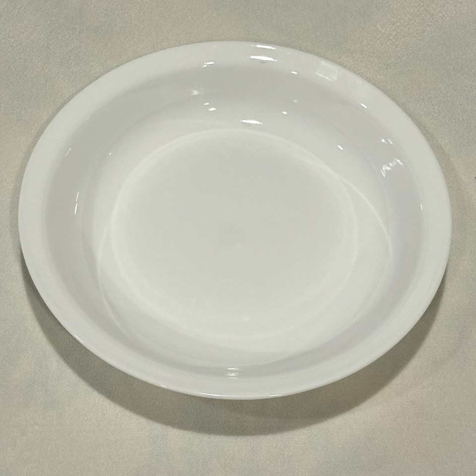 Corelle Winter Frost White Pie Plate 10.25" Flat Rim, Excellent ...