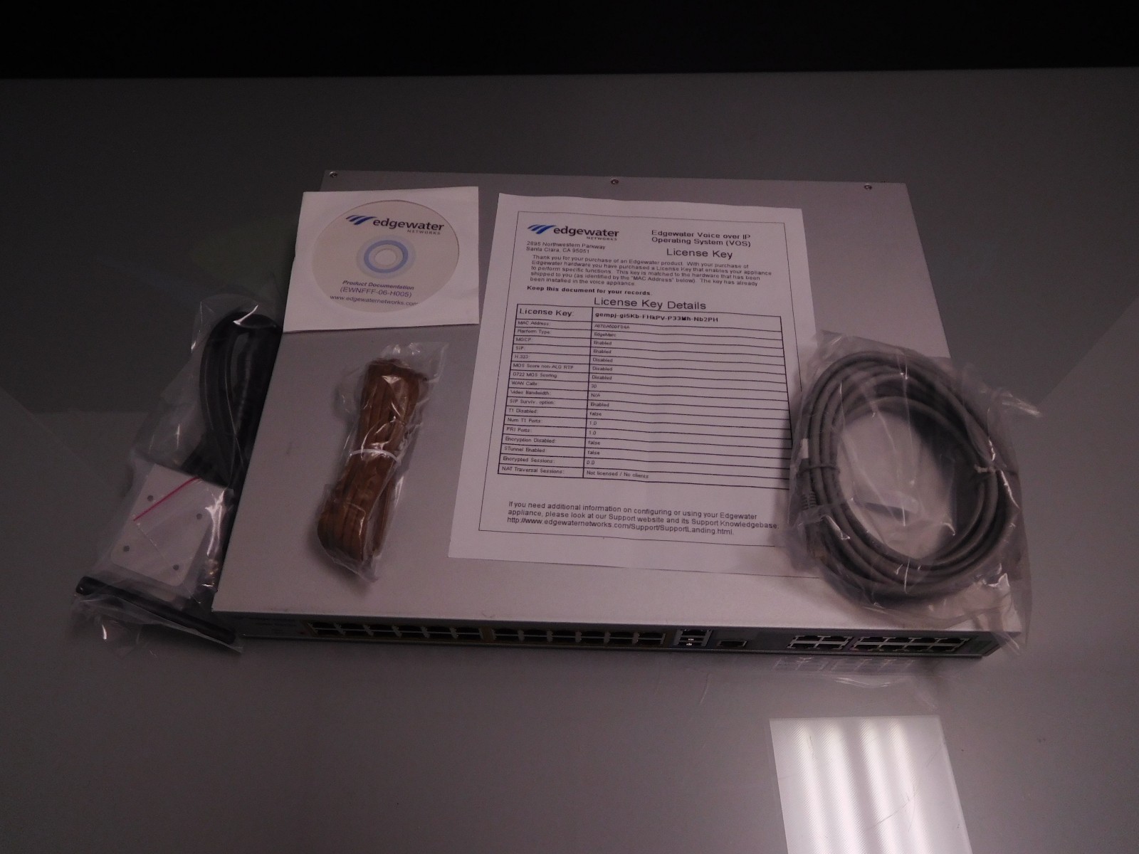 NEW Edgewater Edgemarc 4610W 120-4610W-01-A 24-Port PoE Network ...