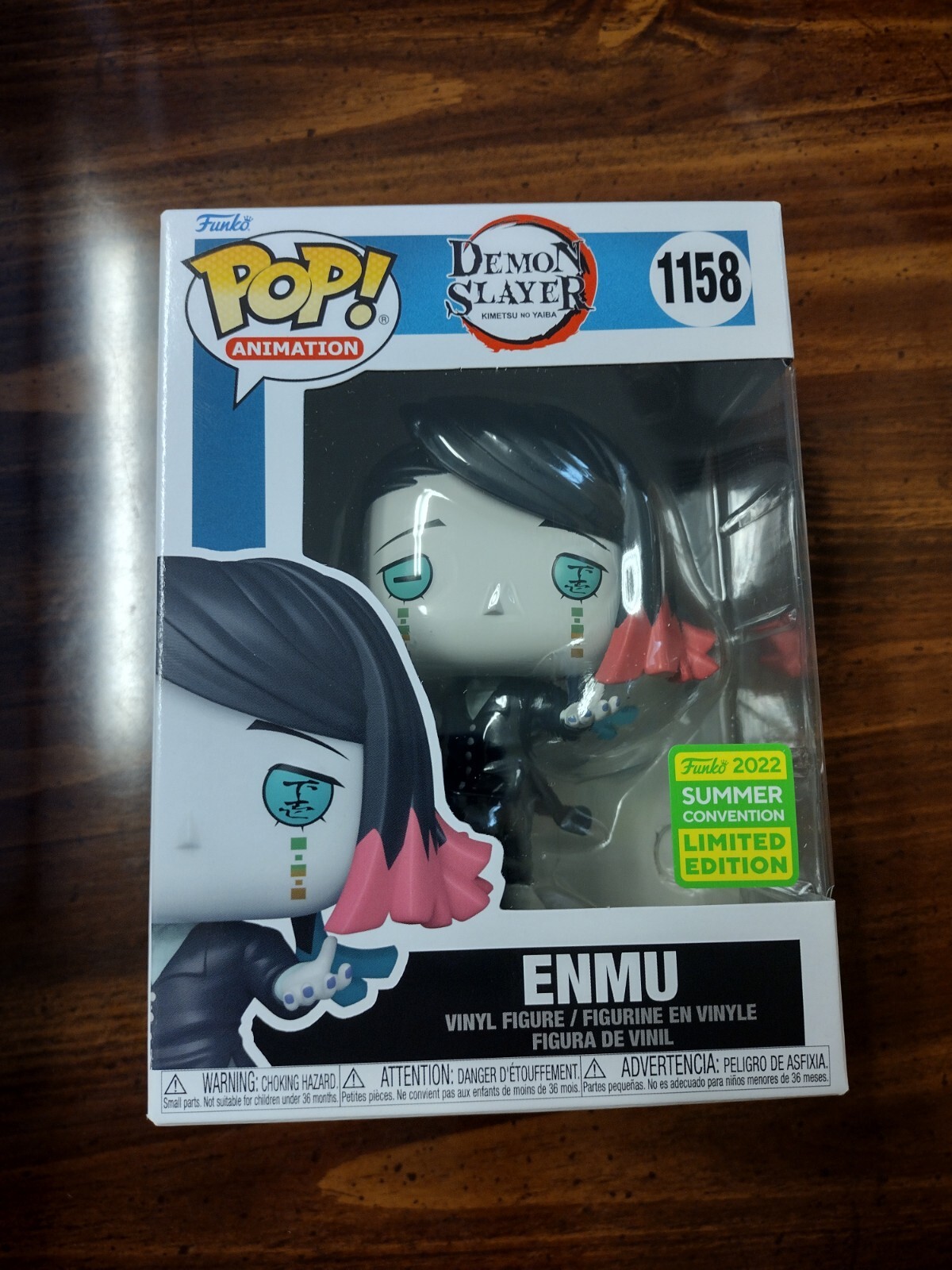 Funko Pop! #1158 Enmu Demon Slayer SDCC Hot Topic Exclusive In Hand ...