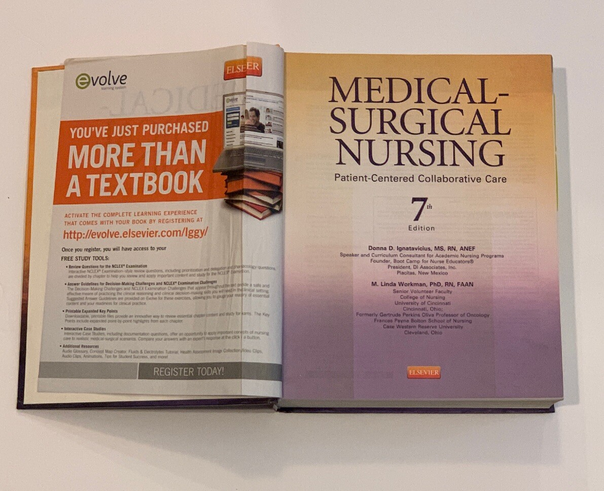 Medical-Surgical Nursing by Ignatavicius Linda Workman, 7TH EDITION ...