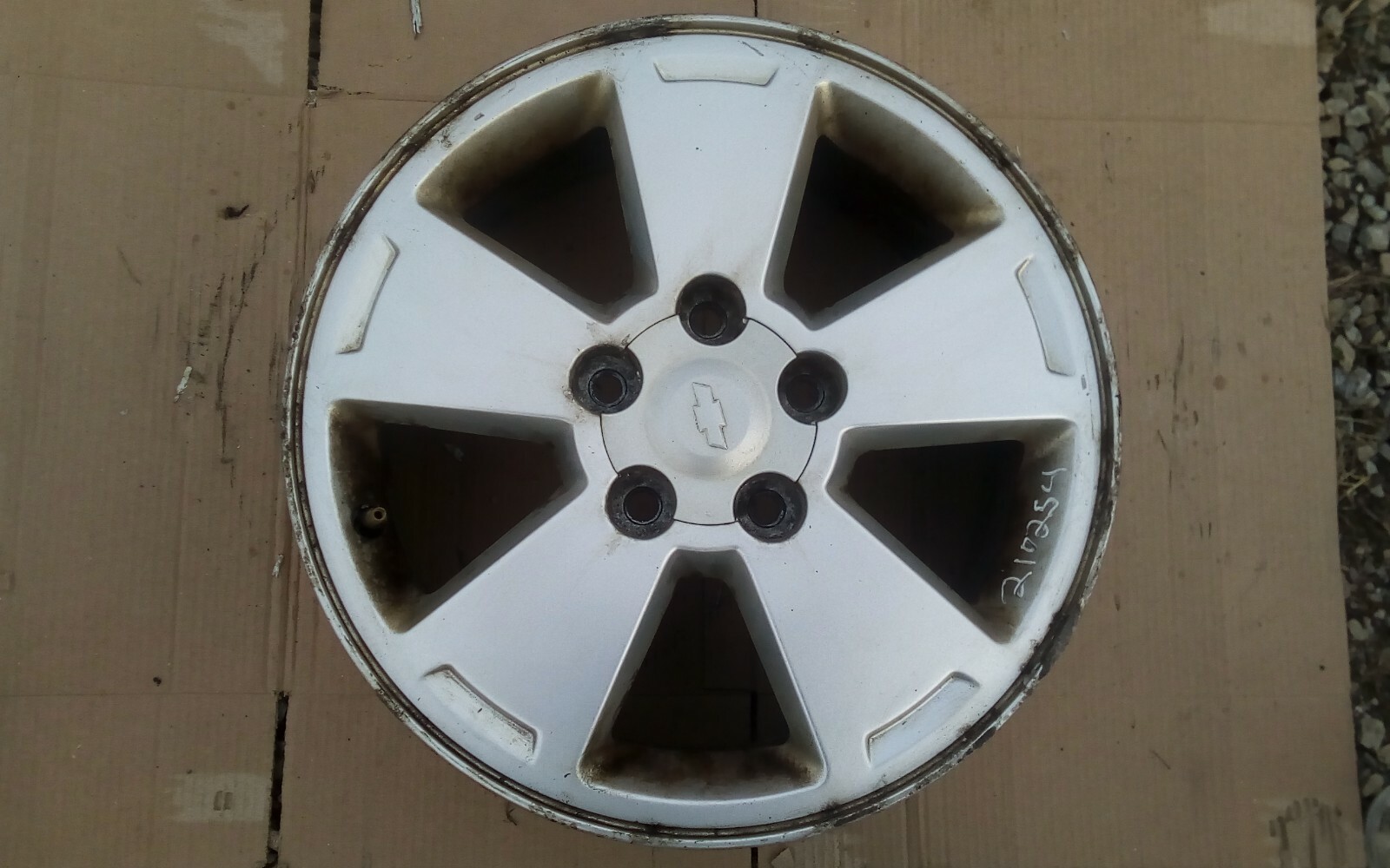 2006-2012 Chevrolet Impala 16" 5 Spoke Aluminum Wheel Rim w/TPMS 560 ...