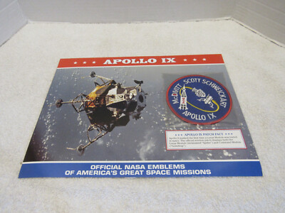 Vintage Official NASA Emblems PATCHES Space Missions Willabee Ward APOLLO lX | eBay