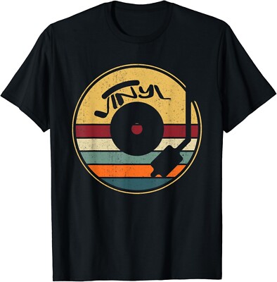 Retro Vinyl Record - Vintage Vinyls LP Record Gift Unisex T-Shirt | eBay