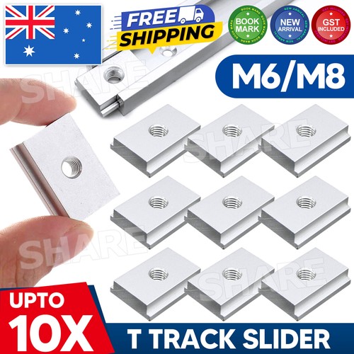 5/10pcs T Track -Slot Slider Miter Aluminium Alloy Jig Tool Woodworking ...