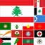 Lebanon Party Flag Amal Future Movement Kataeb Union Communist | eBay
