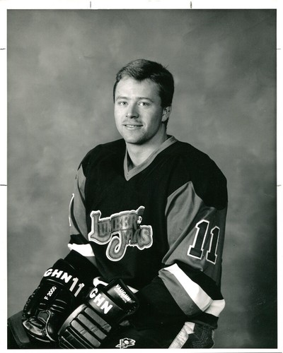 1991-92 Mike Needham Muskegon Lumberjacks 8x10 Press Photo Vintage ...
