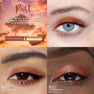 ☀ New Rust ShadowSense a deep rich russet w/red-orange tones and a ...