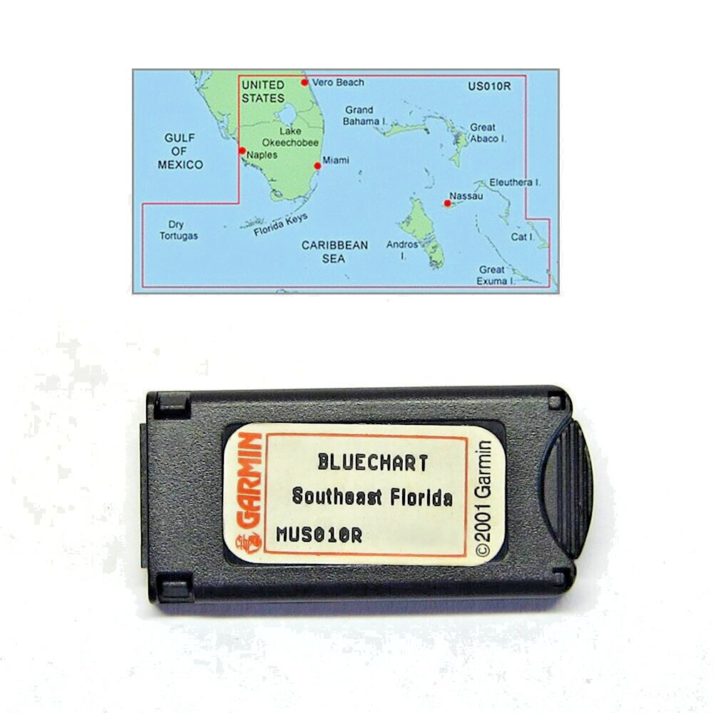 Garmin BlueChart US East G2 Data Card Marine Chart Map Chip Hus040r Jul ...