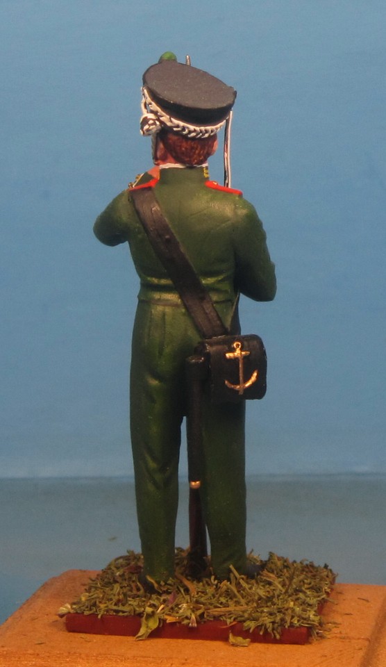 Unassembled Russian Guards Naval Crew, White Metal 60 mm Figure kit VID ...