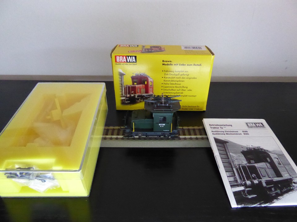 BRAWA 0562 HO DC Rangiertraktor Te31 SOB Swiss Ost Bahn | eBay