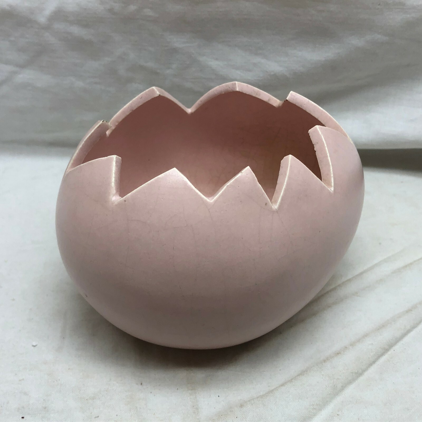 Vintage Egg Pottery Decoration Easter Candy Dish Mackic's California | eBay