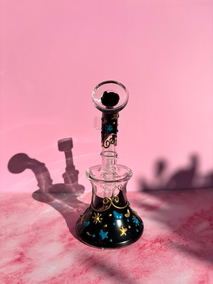 Glow In The Dark Bong, Hand painted Bongs, Water Pipe Tobacco Pipes ...