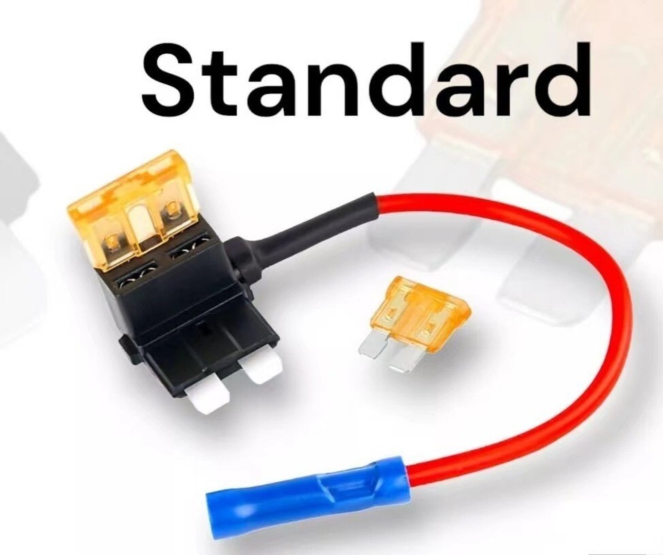 12 Pack 12V Car Add-a-Circuit Fuse Tap Standard Mini Micro2 and LPM ...