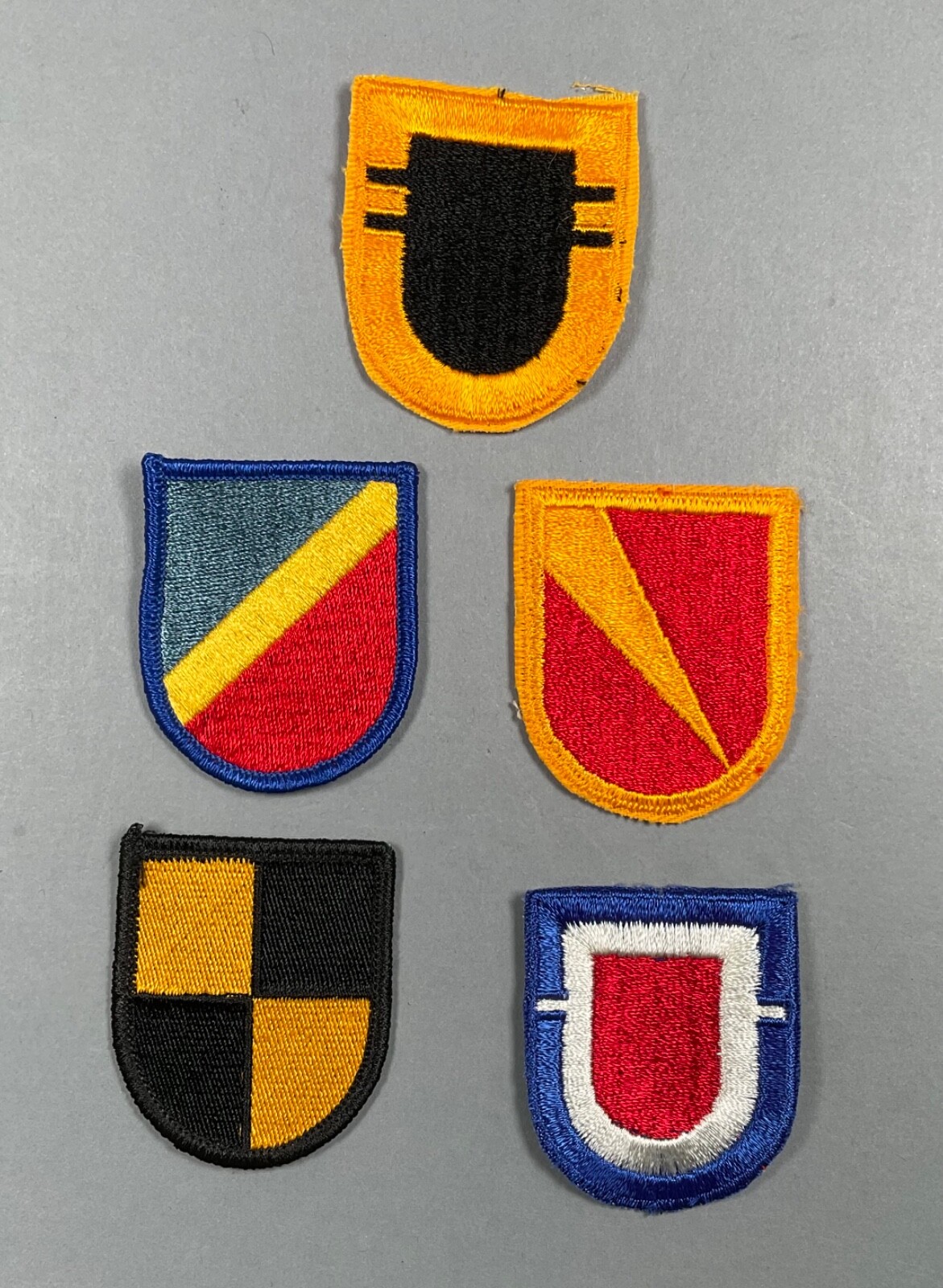 US Army Beret Flash Patches Lot of 5 | eBay
