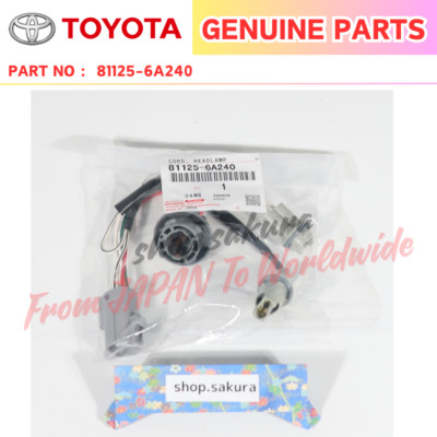 Genuine OEM Toyota Lexus 81125-6A240 Front Headlamp Wire Harness 2003 ...