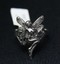 Sterling Silver Fairy Ring Lovely High Detailed Pixie Elf on Tree ...
