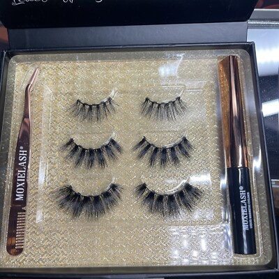 Moxielash ~ Dramatic Kit ~ Magnetic Eyelash & Eyeliner Kit ~ BNIB | eBay