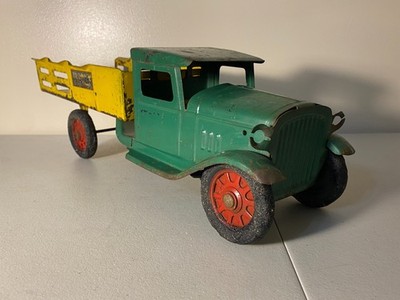 Buddy L Pressed Steel Stake Truck Vintage Large Toy MA-91 | eBay
