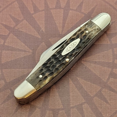 Case XX 6347 HP SSP Stockman Knife USA 1979 1 Dot Jigged Bone Handles 4 ...