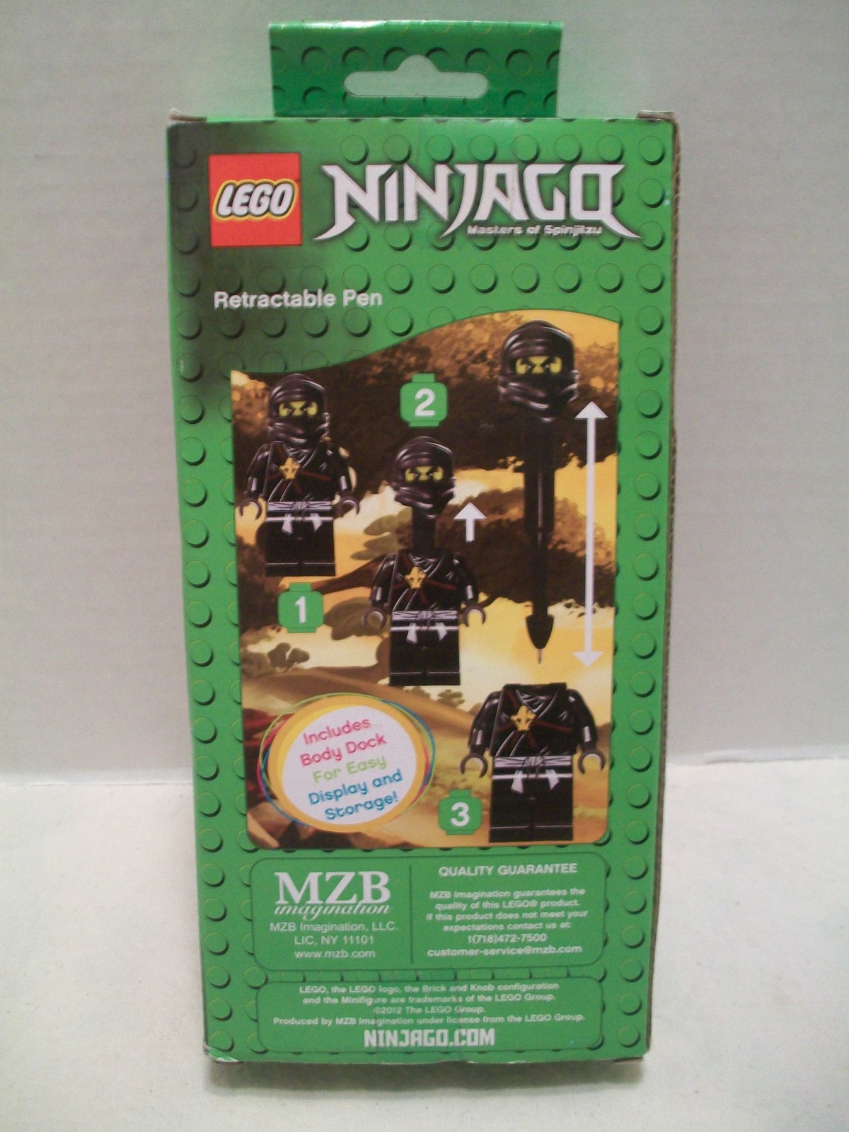 LEGO Ninjago Retractable Pen Black Lgo2216 for sale online | eBay