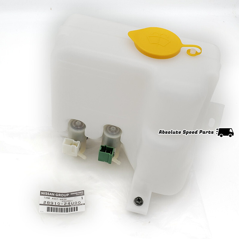 NEW GENUINE Nissan Windshield Washer Tank Assembly with rear wiper R33 ...