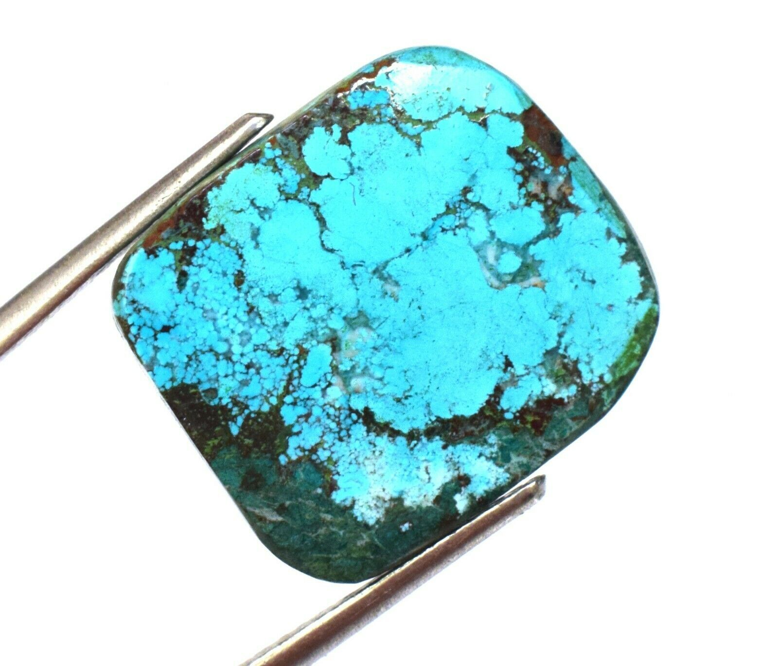 Natural Certified Blue Bisbee Turquoise Cabochon 11.35 Ct Loose ...