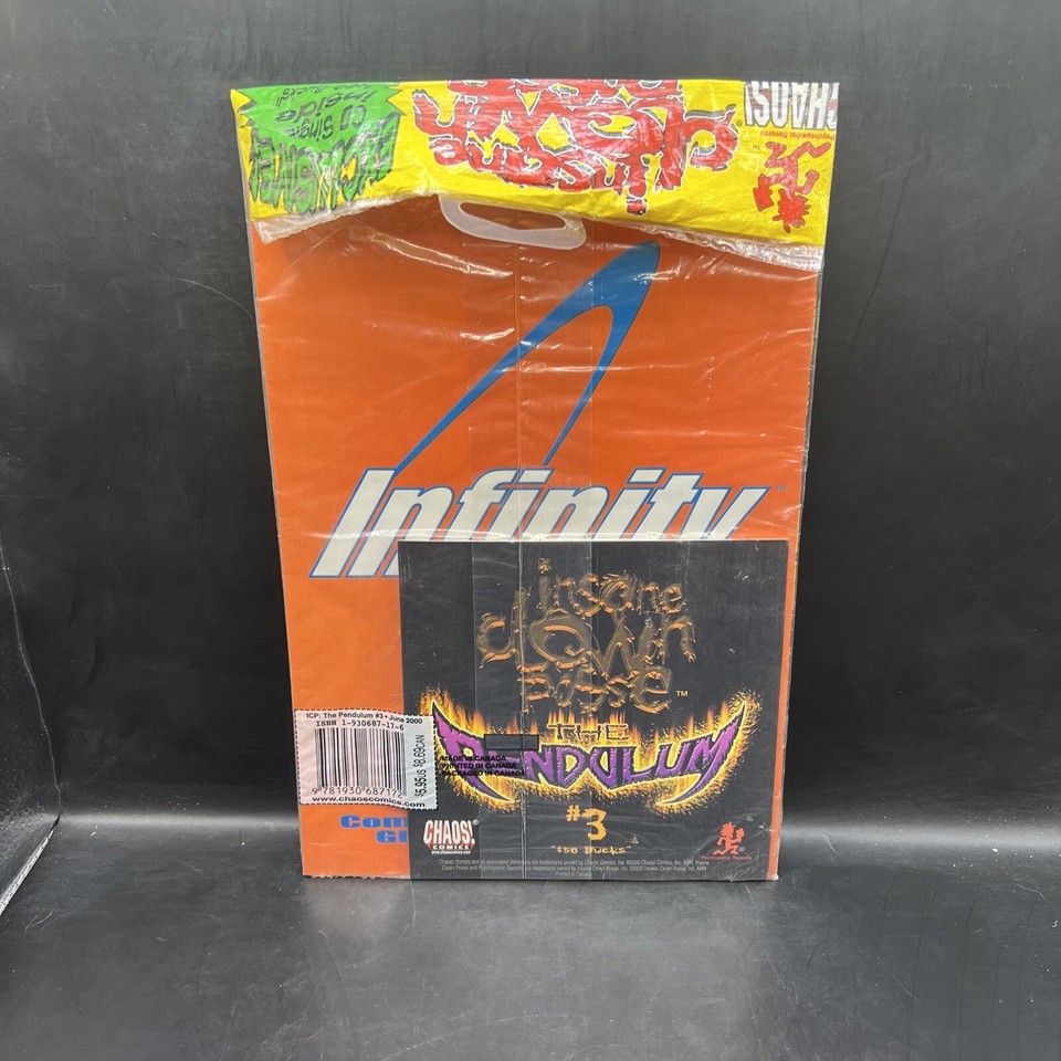 Insane Clown Posse The Pendulum #3 (June 2000) Sealed w/CD Chaos Comics ...