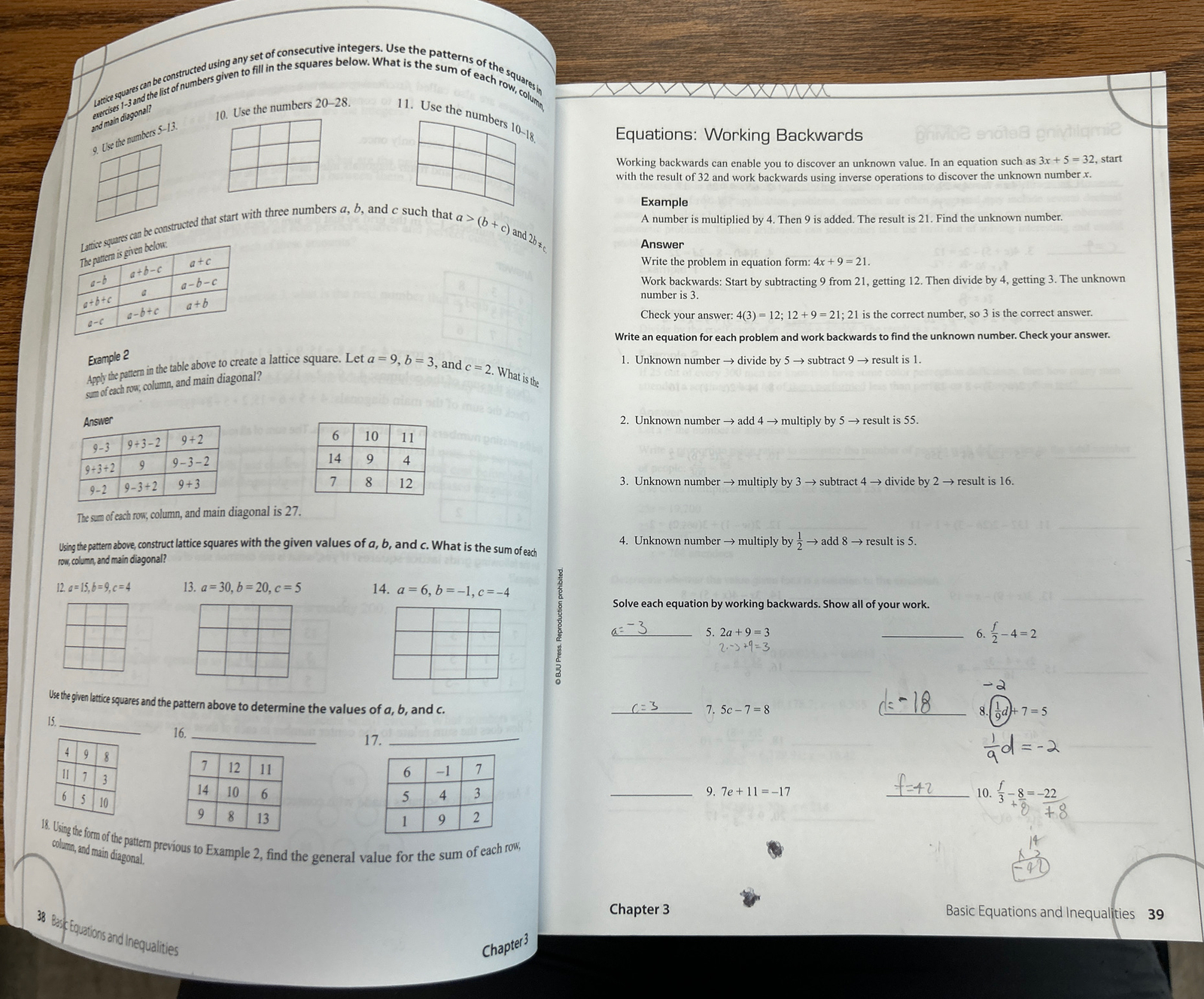 BJU Pre Algebra Grade 8 Student Activities Manual 2nd Ed - Inside Very ...