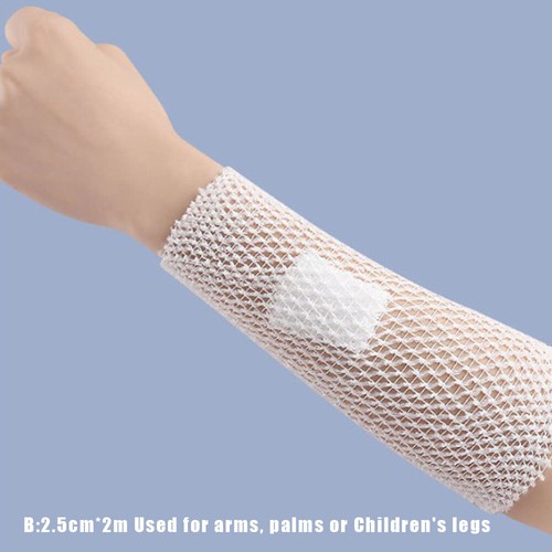 Breathable Elastic Net Tubular Bandage Mesh Bandage First Aid Wound ...