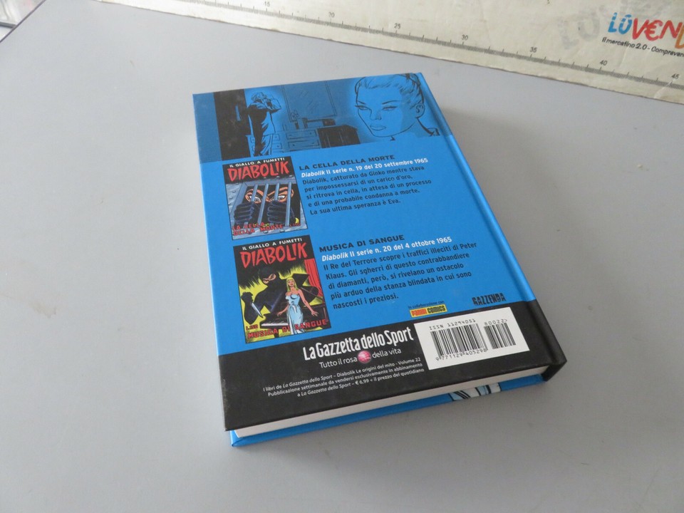 Diabolik Le Origini Del Mito N° 22 - La Cella Della Morte - Musica Di ...