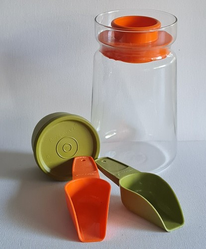 Retro Kitchen Bundle TUPPERWARE JAJ. Tupperware scoops, small container ...