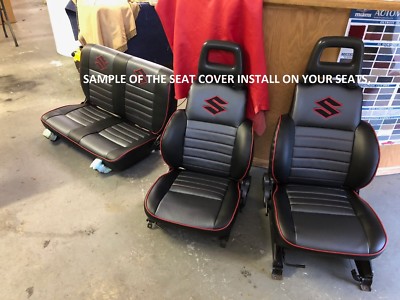 1986-1995 Suzuki Samurai KIT(Seat Replacement upholstery)Front and Rear ...