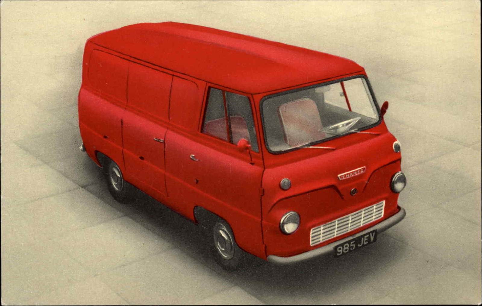 Ford Thames Panel Van c1960 Advertising Postcard | eBay