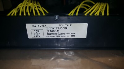 NEW FLYER / TELLTALE INDICATOR STRIP LED LOW FLOOR P/N 120805. | eBay