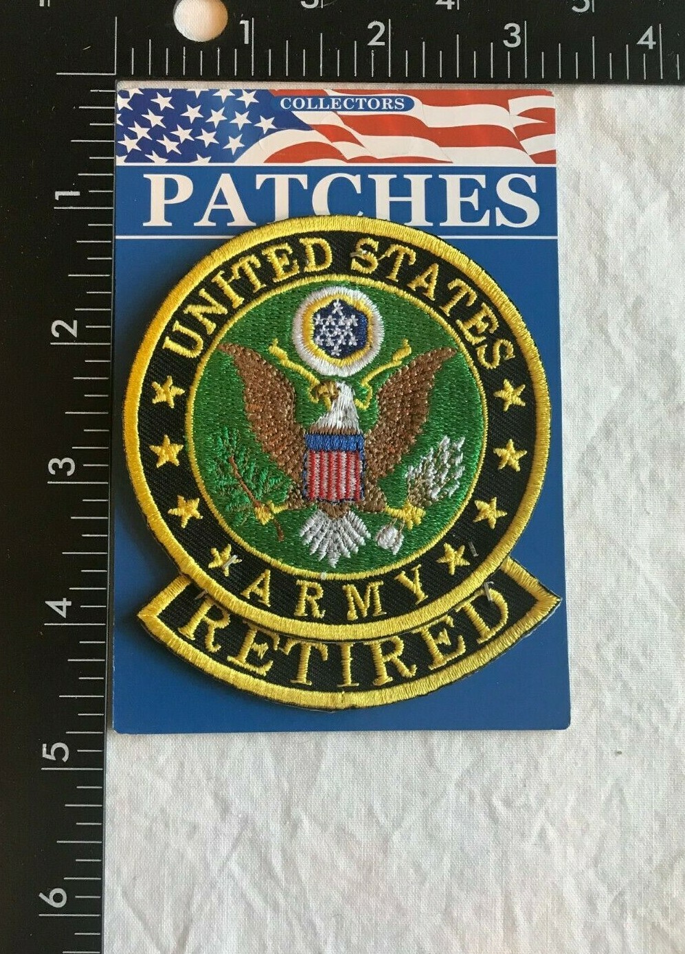 UNITED STATES ARMY RETIRED 2-PIECE PATCH SET (USA-3) US ARMY | eBay