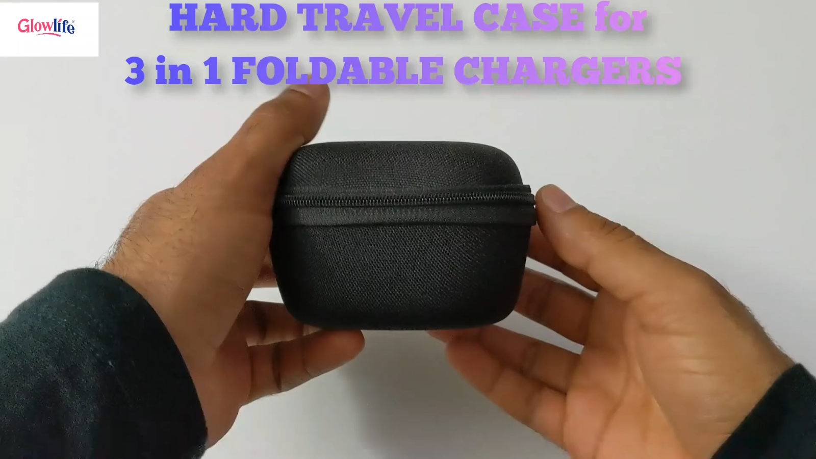 Hard Travel Case for 3 in 1 Wireless Charger, Carry Bag for Foldable ...