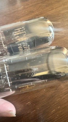 NOS 5U4 Matched Pair 5U4GB black plates Audio Rectifier Tubes | eBay