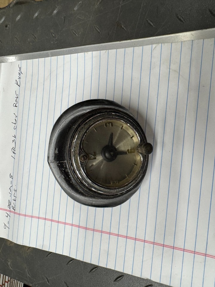 1951 nash rambler upper dashboard clock | eBay