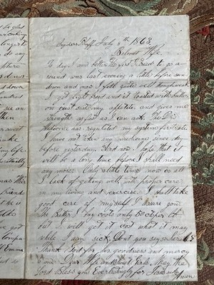 1863 Civil War letter: Glorious Stars & Stripes wave over Vicksburg | eBay