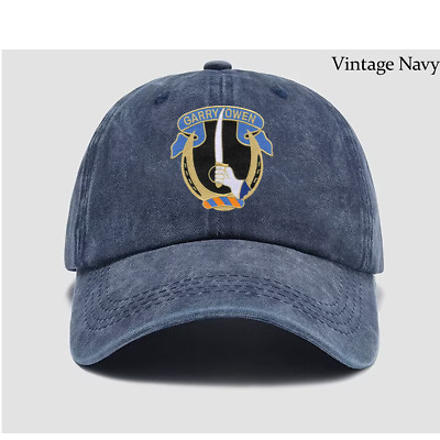 Custom Embroidered Hat 7th Cavalry Regiment, Veteran Cap, Trucker Hat ...
