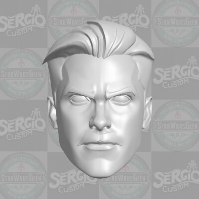 Mark Grayson v3 Invincible custom head for 1:10 1:12 1:18 1:6 action ...