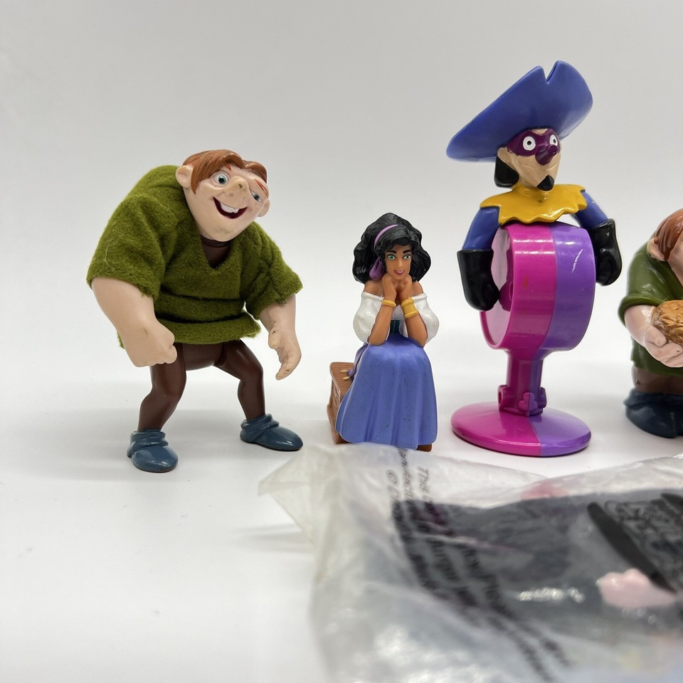 Burger King Fast Food Hunchback Of Notre Dame Kids Toys Lot Of 6 ...