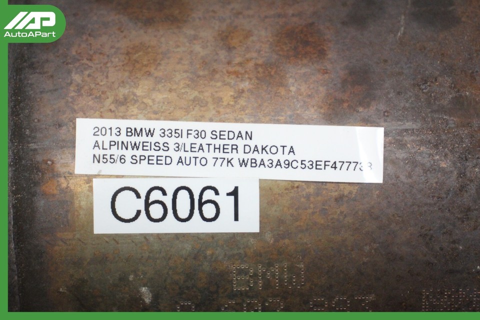 12-16 BMW F30 F32 F36 335i N55 Engine Manifold Header Exhaust Pipe ...
