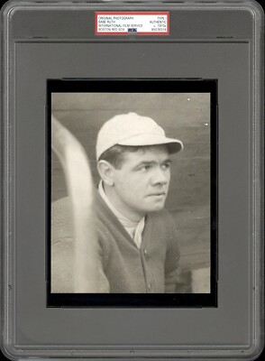 Babe Ruth 1915/16 Rookie Era Boston Red Sox Type 1 Original Photo PSA ...