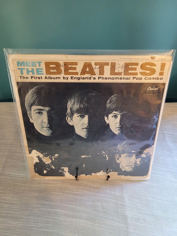 1964 Meet the Beatles! 33 RPM Vinyl LP Album Capital Records | eBay
